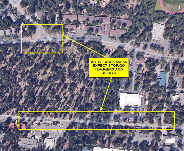 Active road work on Alder Ave. | Incline Village General Improvement ...